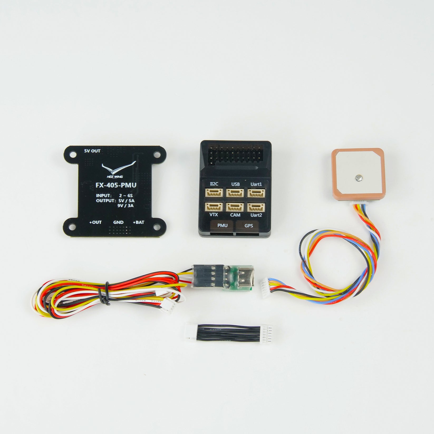 T1 VTOL FX-405 Flight Controller (with GPS & PMU) – HEEWING